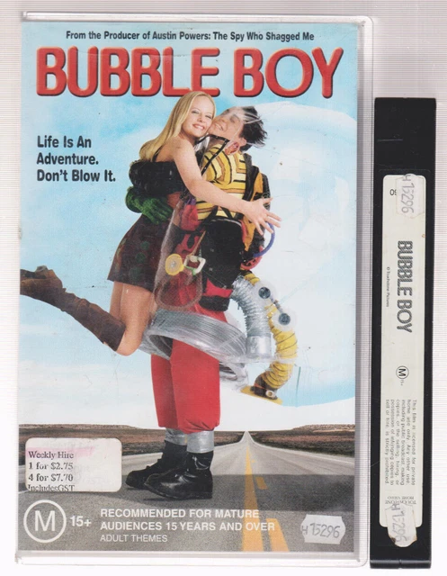 RARE VHS VIDEO Tape BUBBLE BOY Ex-Rental Big Box Touchstone Gyllenahll Kurtz £7.45 - PicClick UK