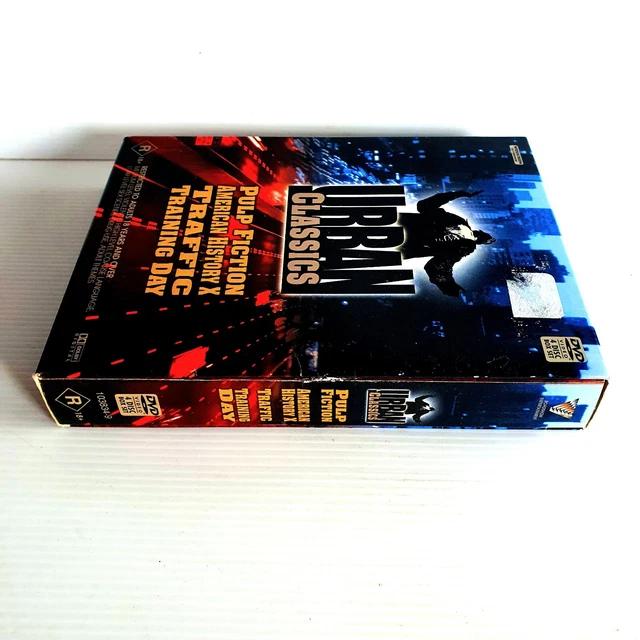 URBAN CLASSICS DVD Box Set Pulp Fiction, Training Day, Am History X ...