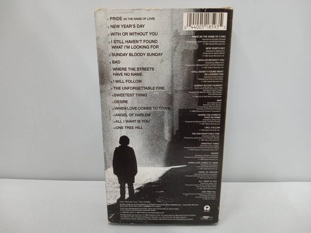 JUNK [VHS] CURRENT condition / U2 / THE BEST OF 1980-1990 £55.98 ...