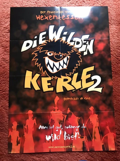 DIE WILDEN KERLE 2, DWK 2, Kinoplakat Poster A1, Ochsenknecht EUR 4,90 ...