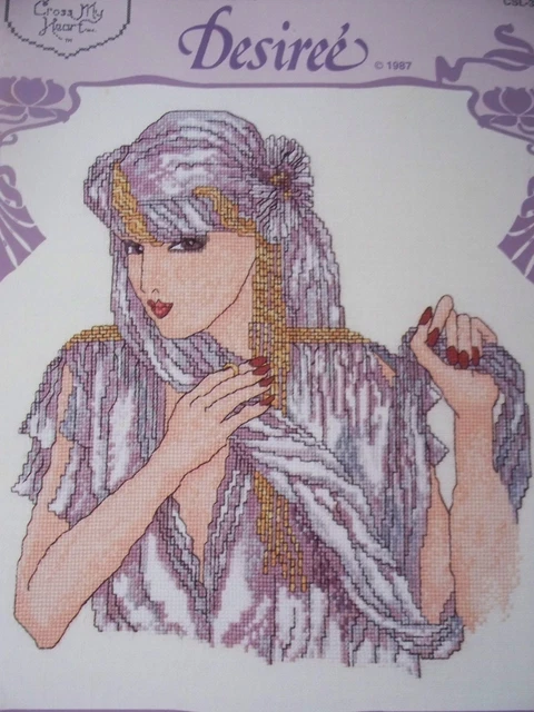 THE LADIES DESIREE Cross Stitch PATTERN Leaflet/Booklet £5.36 - PicClick UK