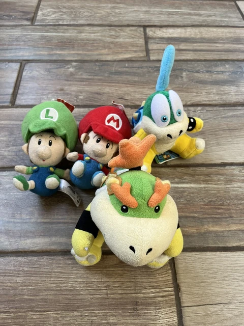 RARE BOWSER JR. “Robert” Super Mario Logan Bros Sanei Plush Nintendo ...