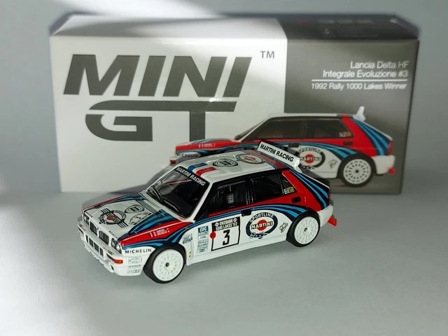 # 1/64 MINI Gt Lancia Delta Hf Integrale Evoluzione Rally 1000 Laghi ...