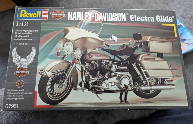 REVELL HARLEY-DAVIDSON ELECTRA Glide Model kit - 1:12 Scale New 07951 ...