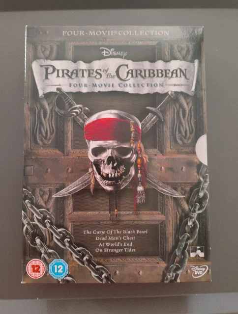PIRATES OF THE Caribbean Four Movie Collection DVD Box Set £6.97 ...