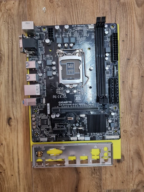 GIGABYTE GA-B150M-D2V MOTHERBOARD Intel B150 LGA 1151 mATX DDR3 £52.72 ...