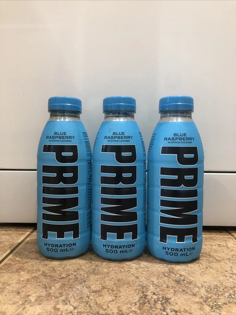 PRIME HYDRATION ENERGY Drink - Blue Raspberry, 500ml £6.50 - PicClick UK