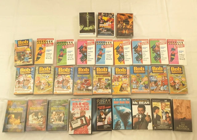 VHS KONVOLUT - 30 VHS Kassetten in gutem Zustand EUR 1,00 - PicClick FR