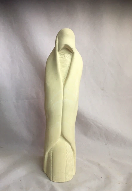 ANCIENNE STATUE LA Vierge Marie En plâtre , H 36 cm EUR 9,00 - PicClick FR