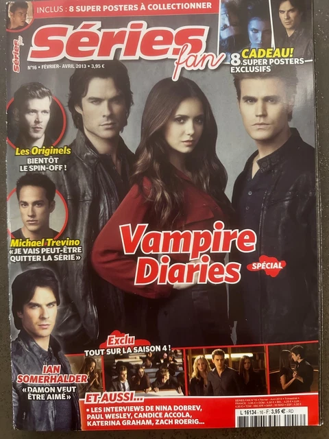 MAGAZINE SÉRIES FAN n°16, Spécial Vampire Diaries, dossier sur la ...