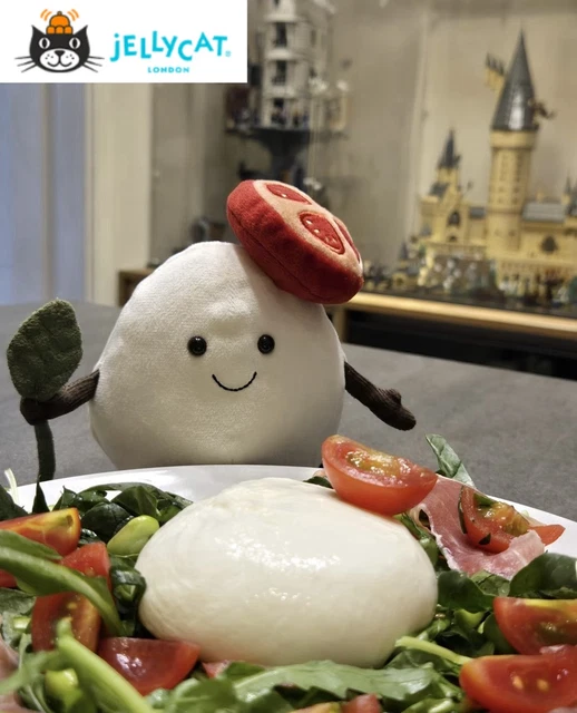 JELLYCAT ULTRA-SOFT MOZZARELLA: Amuseables Cheese Plush Toy Gift w ...