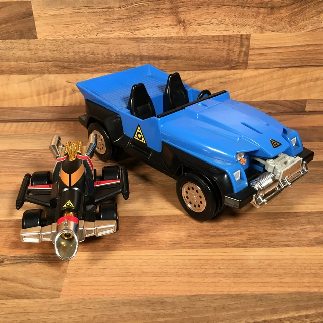 VINTAGE RARE POWER Rangers Turbo Deluxe Storm Blaster & Vehicle Bandai ...