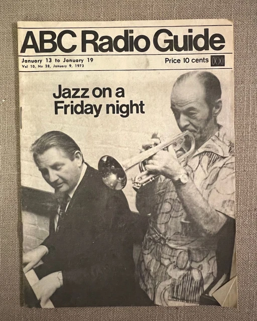 VINTAGE RADIO - rare collectable ABC Radio Guide Vol 10 No 28 9 Jan ...
