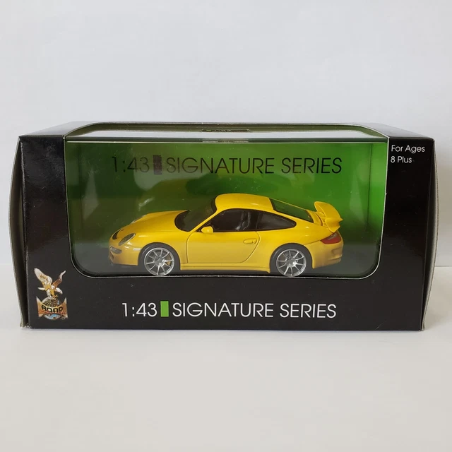 YAT MING PORSCHE 997 GT3 Road Signature Diecast 1:43 Yellow $19.72 ...