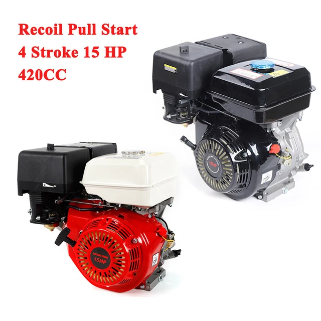 190F BENZINMOTOR 420CC 15 PS 9kW Standmotor Kartmotor Motor 4-Takt 1 Zylinder EUR 235,32 ...