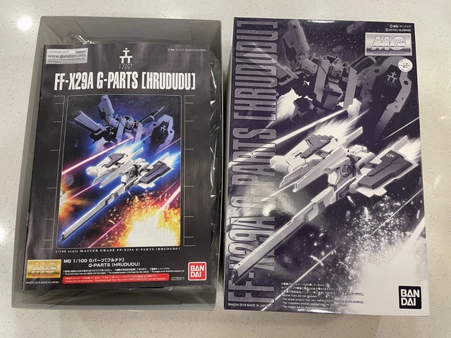 P-BANDAI MG 1/100 FF-X29A G-PARTS HRUDUDU Gundam AOZ Web Shop Limited Tamashii $65.00 - PicClick CA