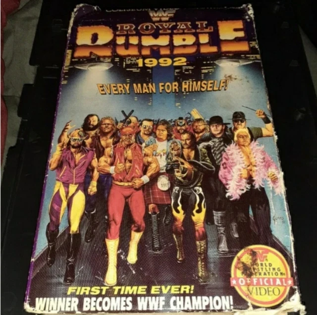 WWF ROYAL RUMBLE 1991 VHS Coliseum vidéo lutte sans boîte EUR 10,94 ...