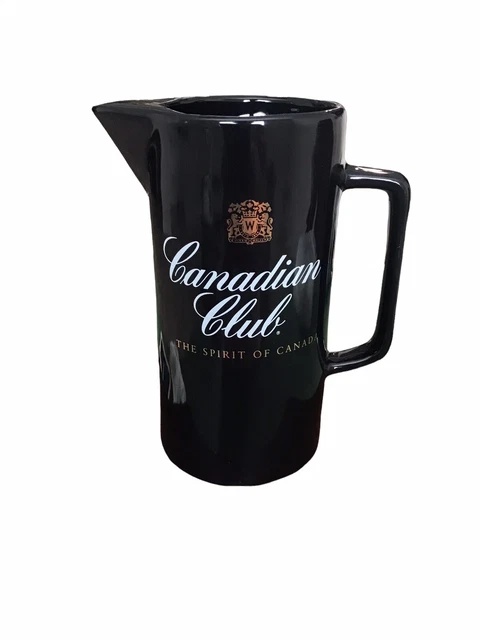 CANADIAN CLUB “THE Spirit Of Canada” Vintage Whisky Pitcher Water Jug ...