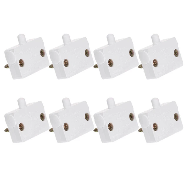 8PCS REPLACEMENT SWITCH For Cabinet Lights Pantry Light On Off Switch £ ...
