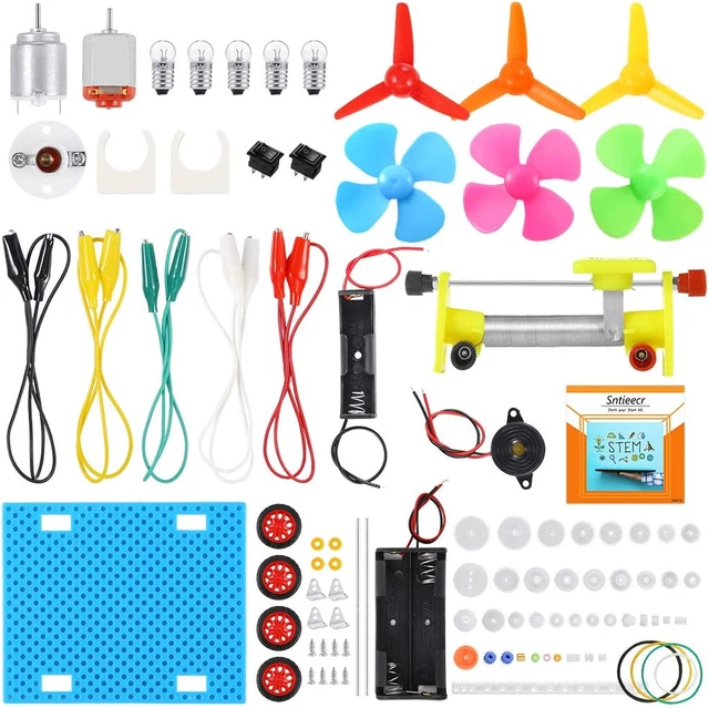 SNTIEECR ELECTRIC CIRCUIT Learning Kit, Car Model Assemble Physics ... SNTIEECR ELECTRIC CIRCUIT Learning Kit, Car Model Assemble Physics ...