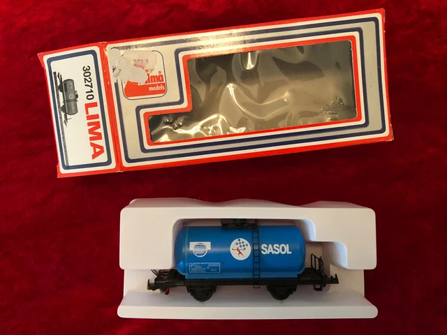 LIMA SOUTH AFRICAN SASOL Fuel Tanker Wagon 302710 - Rare Vintage (1980 ...