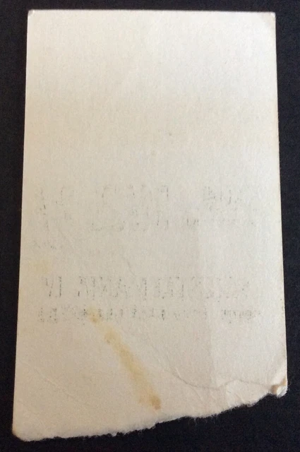 WRESTLING WWF MARCH 27, 1988 Wrestlemania IV CCTV Ticket Stub Toronto ...