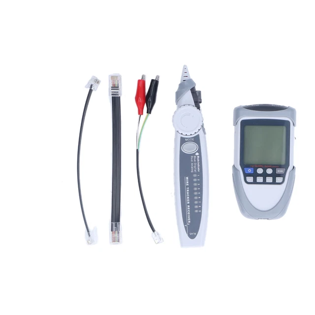 NETWORK CABLE TESTER Digital Analogue PoE Ethernet Wire Finder Tracer ...