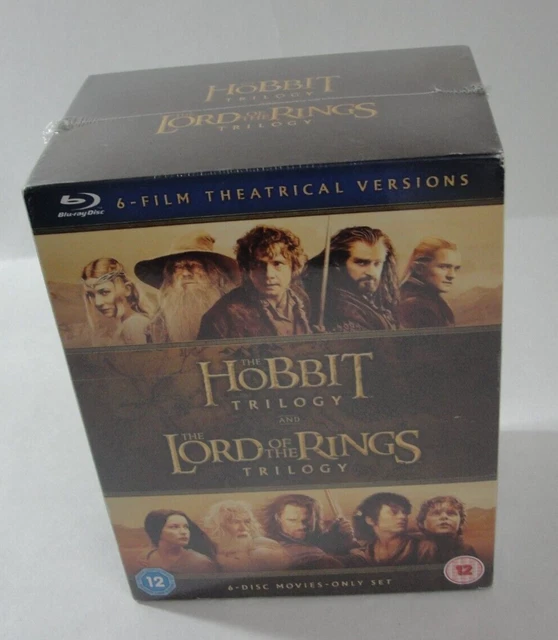HOBBIT/LORD OF THE Rings Trilogy Blu Ray * NEW * £40.00 - PicClick UK