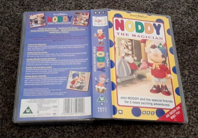 NODDY THE MAGICIAN 5 Exciting Adventures Bbc Video Vhs Video Kids ...