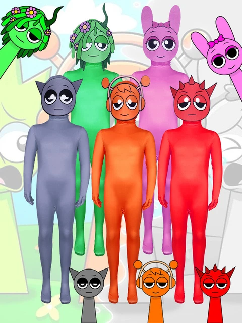 2025 NEW SPRUNKI Plush Simon Oren Wenda Sprunki Book Week Cosplay ...