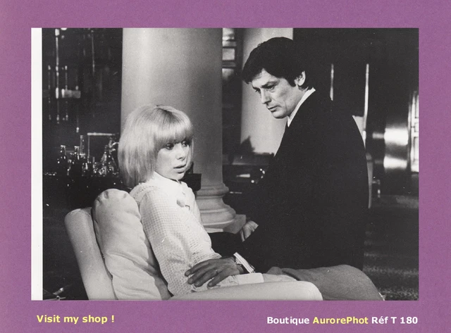 PHOTO DE PRESSE Cinéma : Mireille Darc & Alain Delon, "Les Seins De Glace" -T180 EUR 11,00 ...
