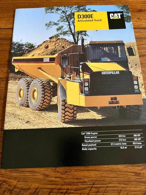 CATERPILLAR CAT D550 Articulated Dump Truck Brochure FCCA EUR 24,78 ...