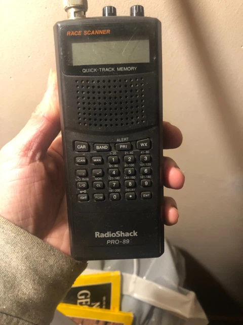 VINTAGE RACE SCANNER - Radio Shack Pro -89 $89.99 - PicClick