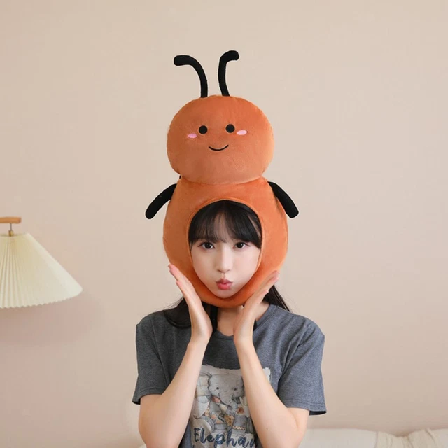 CUTE COCKROACH PLUSH Cosplay Headgear for Theme Parties Accessory Photo ...