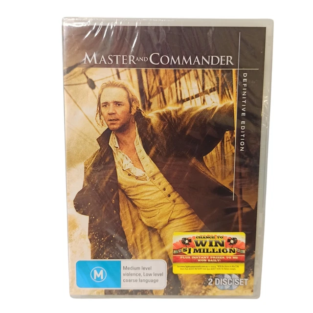 MASTER & COMMANDER Definitive Edt DVD Period Historical Drama War R4 ...
