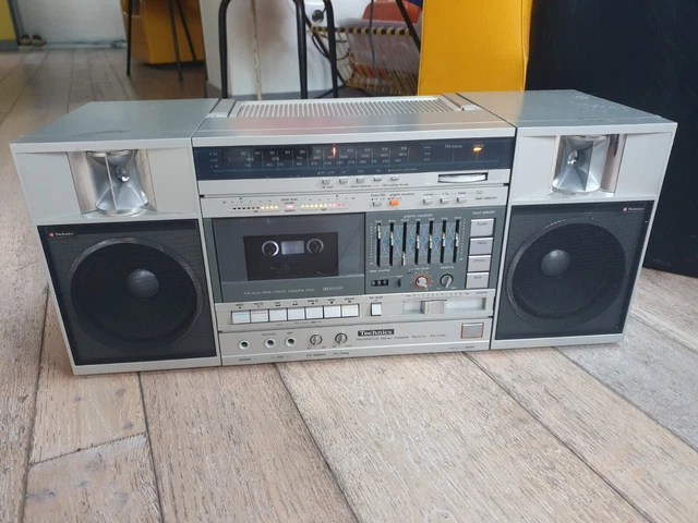 TECHNICS SA-C05L BOOMBOX Ghetto Blaster vintage TBE FONCTIONNE ...