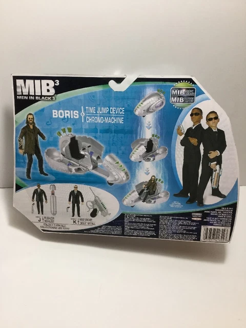 MEN IN BLACK 3 (MIB3) Figure Boris & Time Jump Device Accessory Cosmic ...