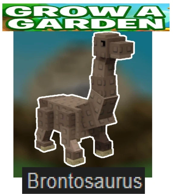 BRONTOSAURUS (AGE 50) grow a garden roblox $15.00 - PicClick CA