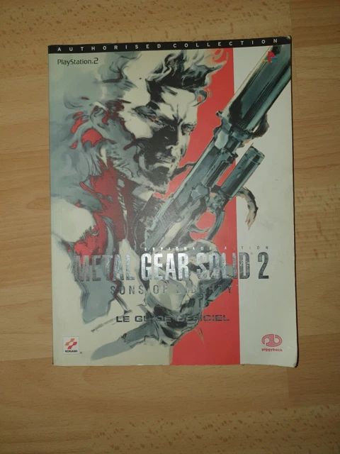GUIDE OFFICIEL METAL Gear Solid 2 Sons of Liberty - version française ...