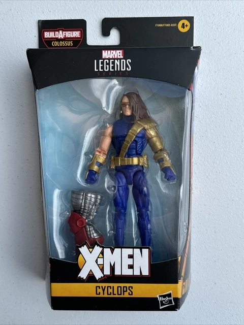 FIGURINE ARTICULÉE MARVEL Legends Cyclops + Colossus Build-a-Figurine ...