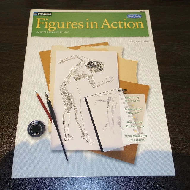 DRAWING FIGURES IN Action (How to Draw and Paint/Art Instruction ...