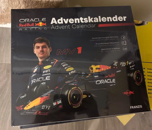 FRANZIS ORACLE RED Bull Racing Advent Calendar 2025 Model Kit 1:43 £103 ...