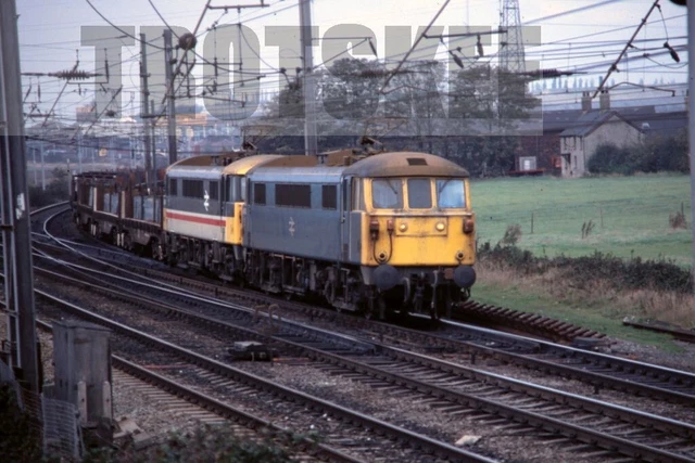 35MM SLIDE BR British Railways Electric Loco Class 86 86031 86436 1985 ...