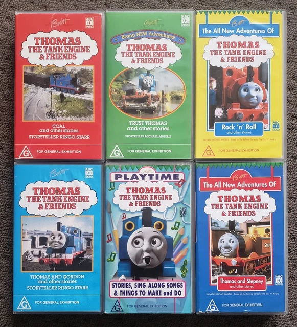 THOMAS THE TANK Engine VHS Bundle ABC Video $39.00 - PicClick AU