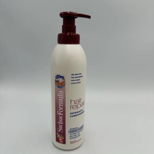 ST IVES SWISS Formula Conditioner Hair Repair Thickening RARE ...