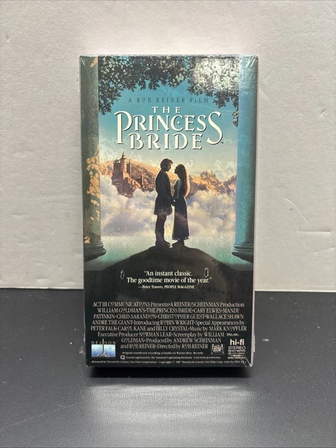 THE PRINCESS BRIDE New VHS w/ Watermark “ -Nelson Entertainment” New ...