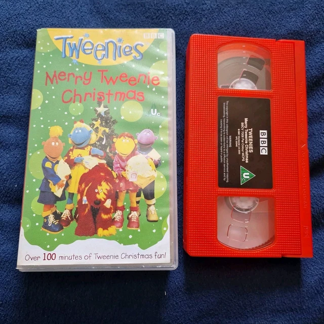 TWEENIES - BBC VHS VIDEO - MERRY TWEENIE CHRISTMAS [Red VHS Tape] *** £ ...