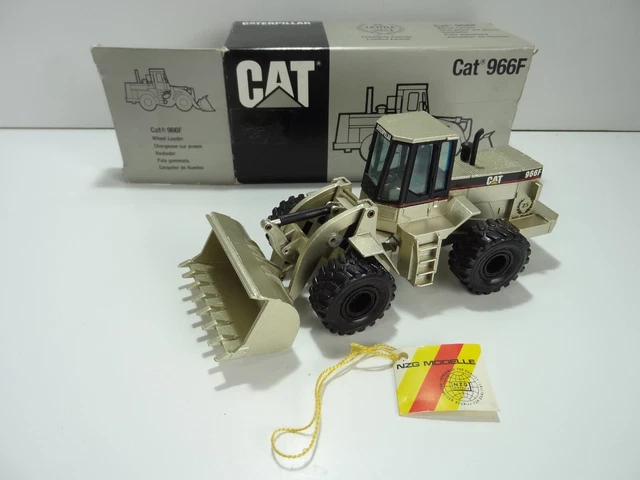 NZG 237 CATERPILLAR 966F Tyre Loader Tractor (372) Anniversary Edition ...
