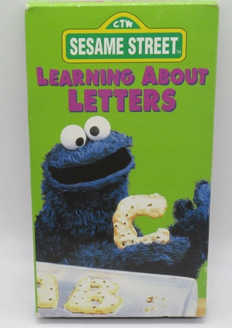 SESAME STREET: LEARNING About Letters Vhs Video, Lena Horne, Musical ...