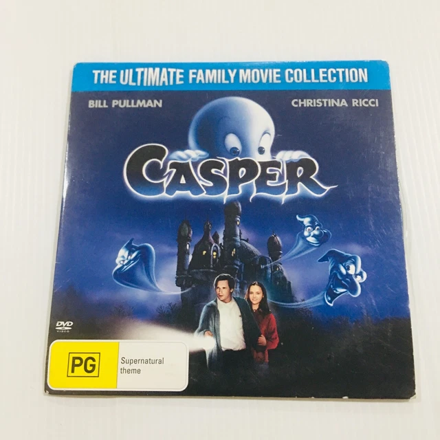 CASPER DVD BILL Pullman Christina Ricci The Ultimate Family Movie ...